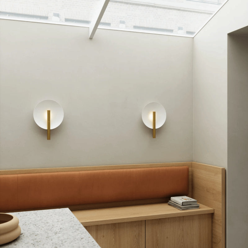 Minimalist Metal Plate Indirect Wall Light – Lighting Collective