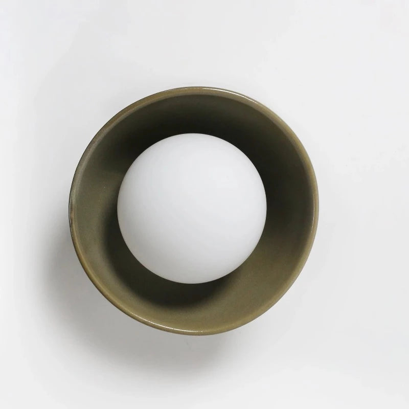 Handmade Ceramic Bowl Wall Sconce – Lighting Collective