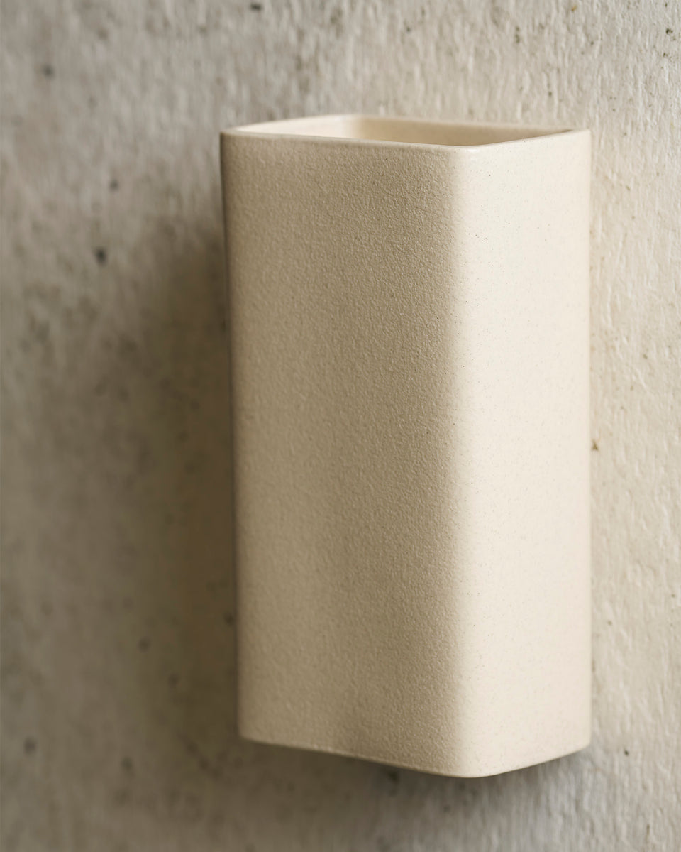 Handmade Rectangular Ceramic Wall Light – Lighting Collective