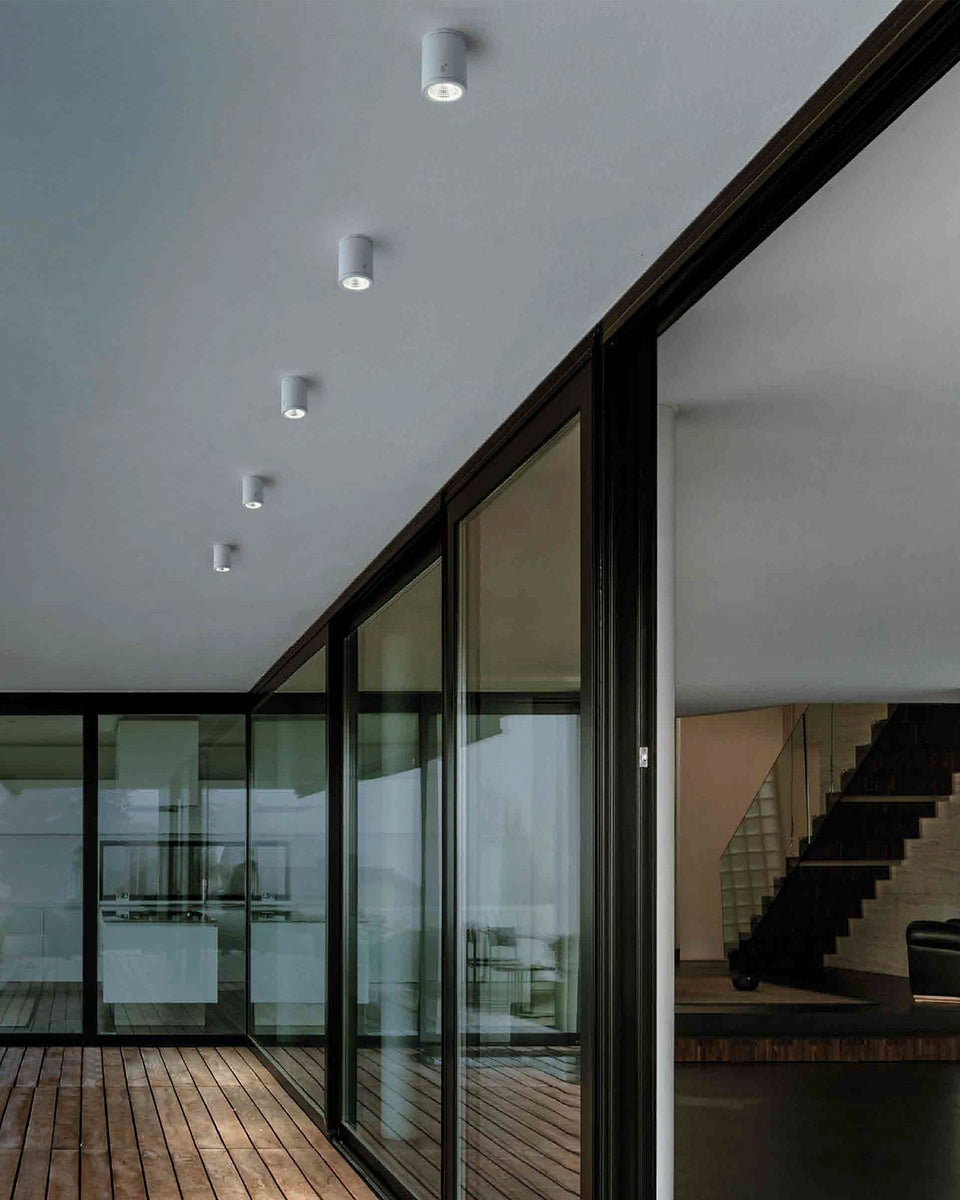 Italian Modern IP54 LED Ceiling Light | Assorted Finishes – Lighting Collective