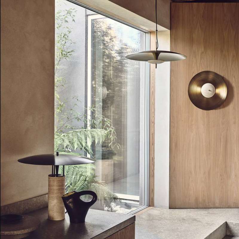 Brass Elemental Disc Pendant – Lighting Collective