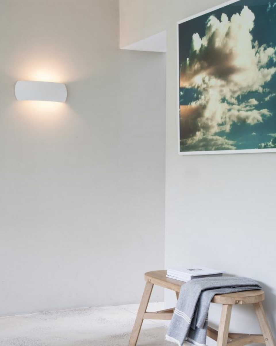 Ceramic Round Sculptured Wall Light – Lighting Collective