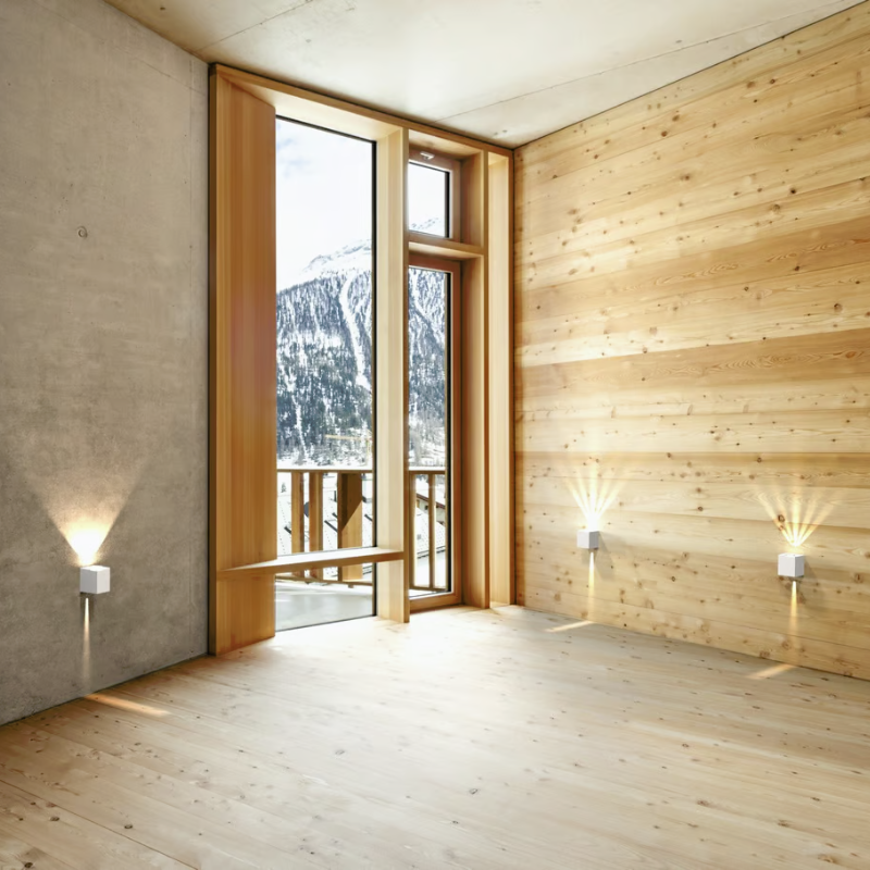 Contemporary Up & Down Cube Wall Light – Lighting Collective