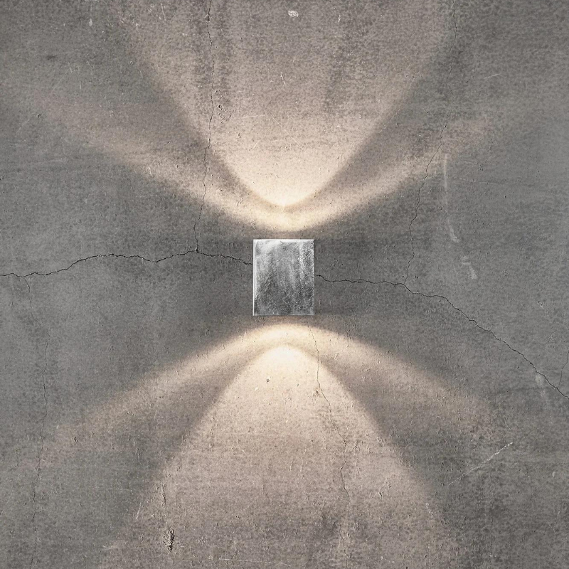 Contemporary Up & Down Cube Wall Light – Lighting Collective