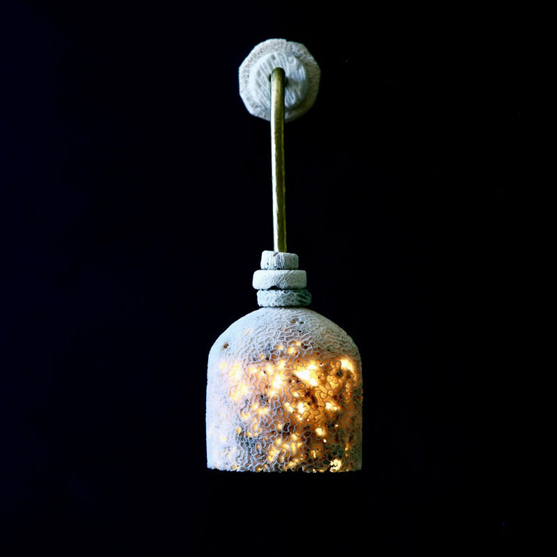 Fossil Coral Arc Dome Wall Light – Lighting Collective