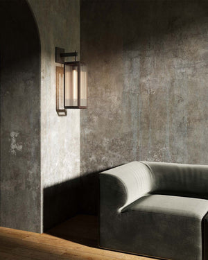 Modern Box Lantern Wall Light – Lighting Collective