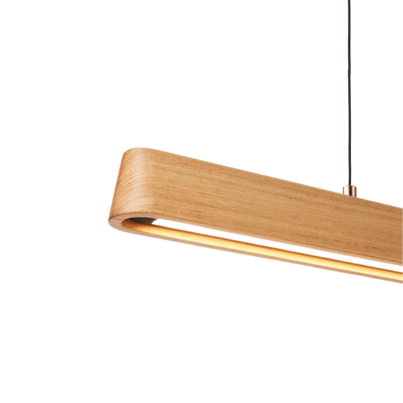 Rounded Edge Custom Timber Linear – Lighting Collective
