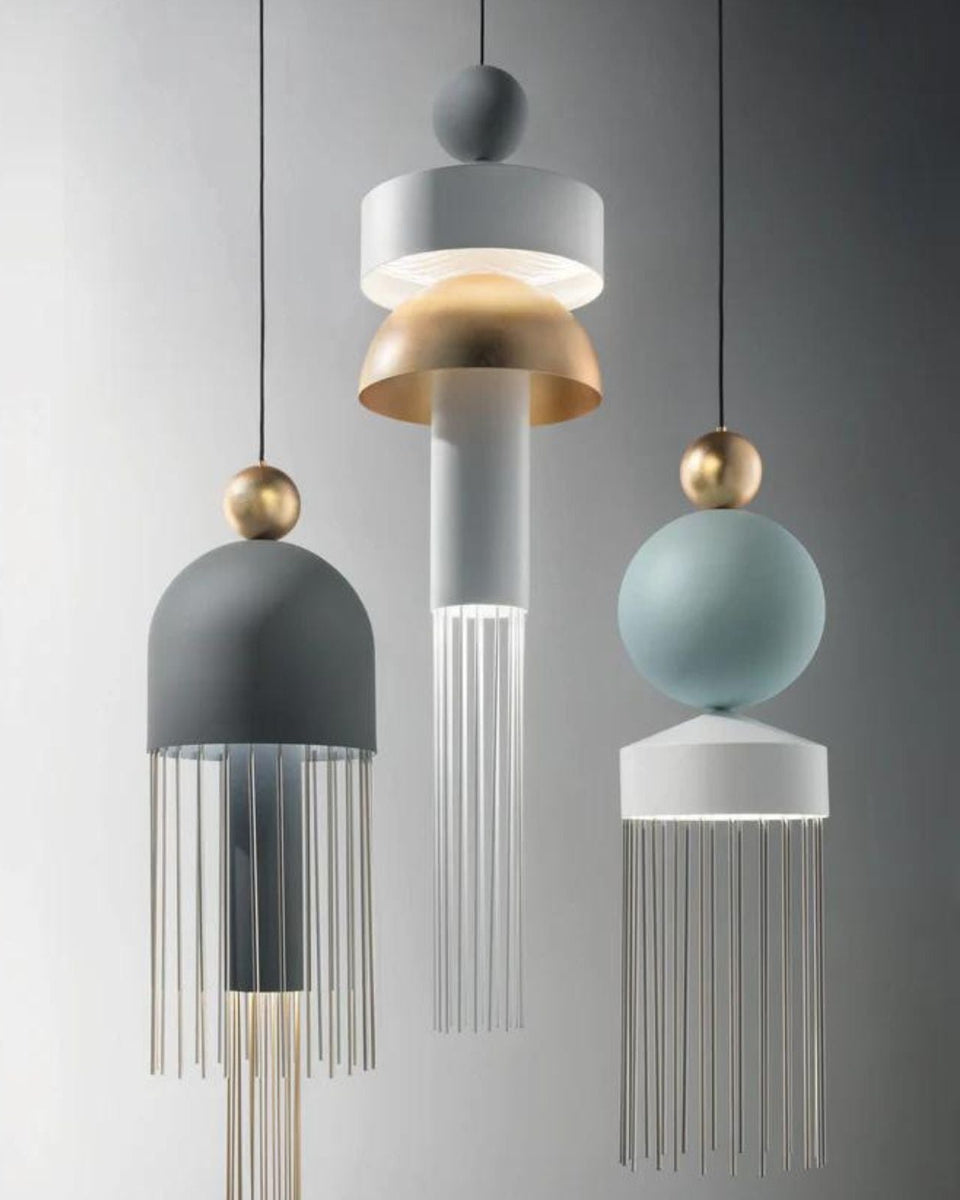 Art Series | Art Deco Abstract Large Pendant | Assorted Finish ...