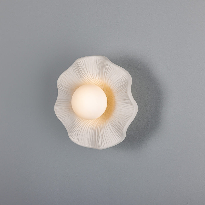 Ceramic Grooved Wall Light – Lighting Collective