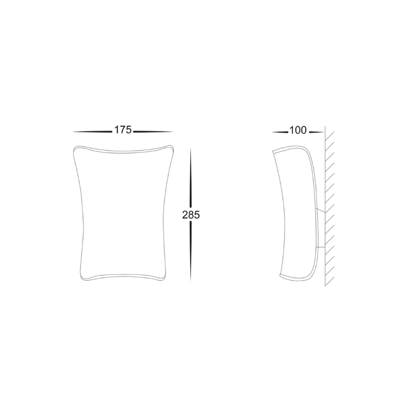 Curved Plaster Wall Light – Lighting Collective