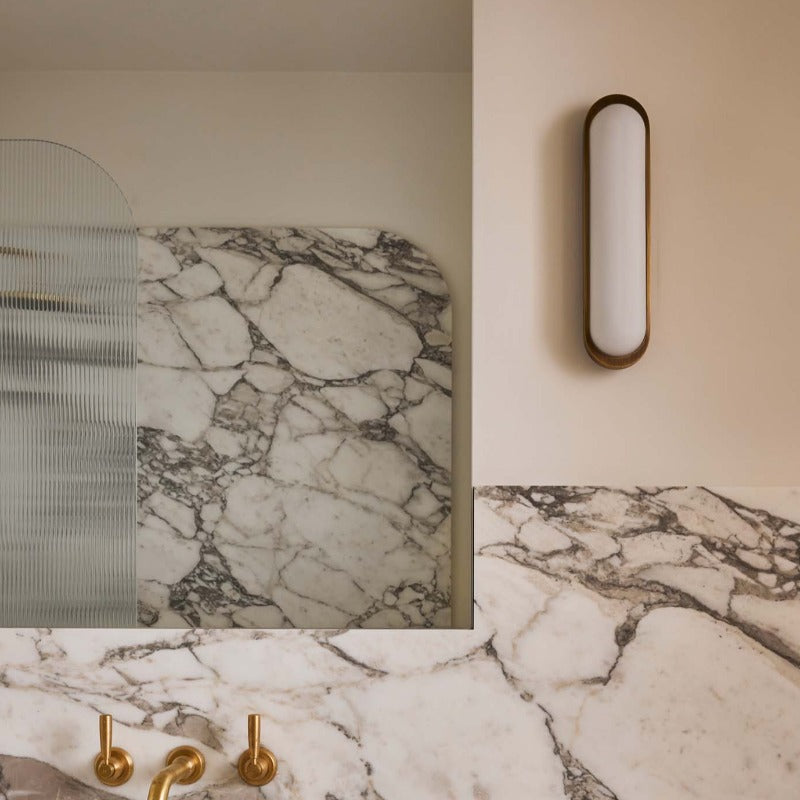 Elegant Elongated Glass Wall Light – Lighting Collective