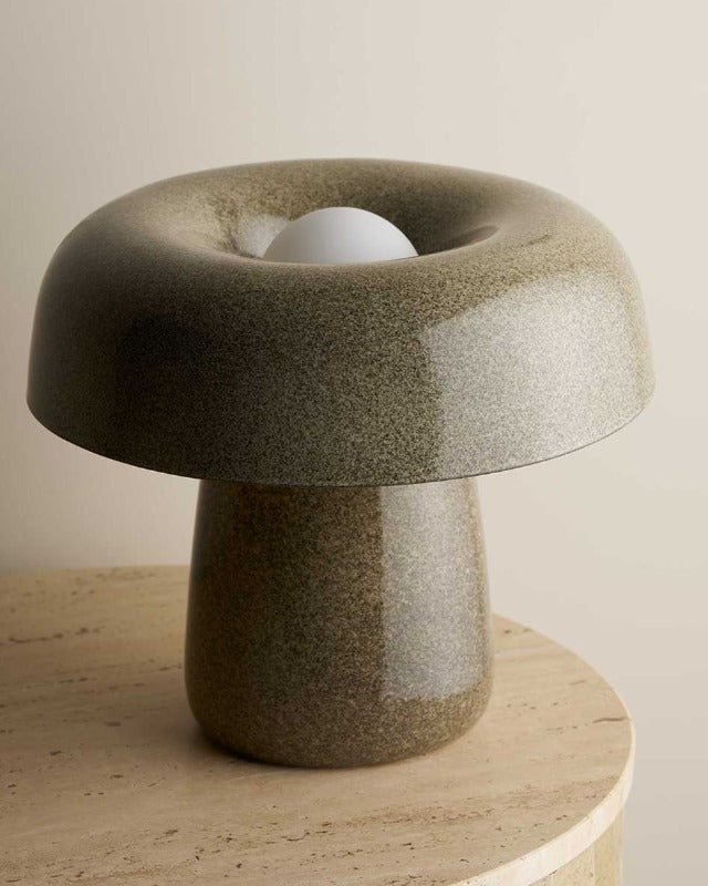 Handmade Patterned Curve Clay Lamp – Lighting Collective