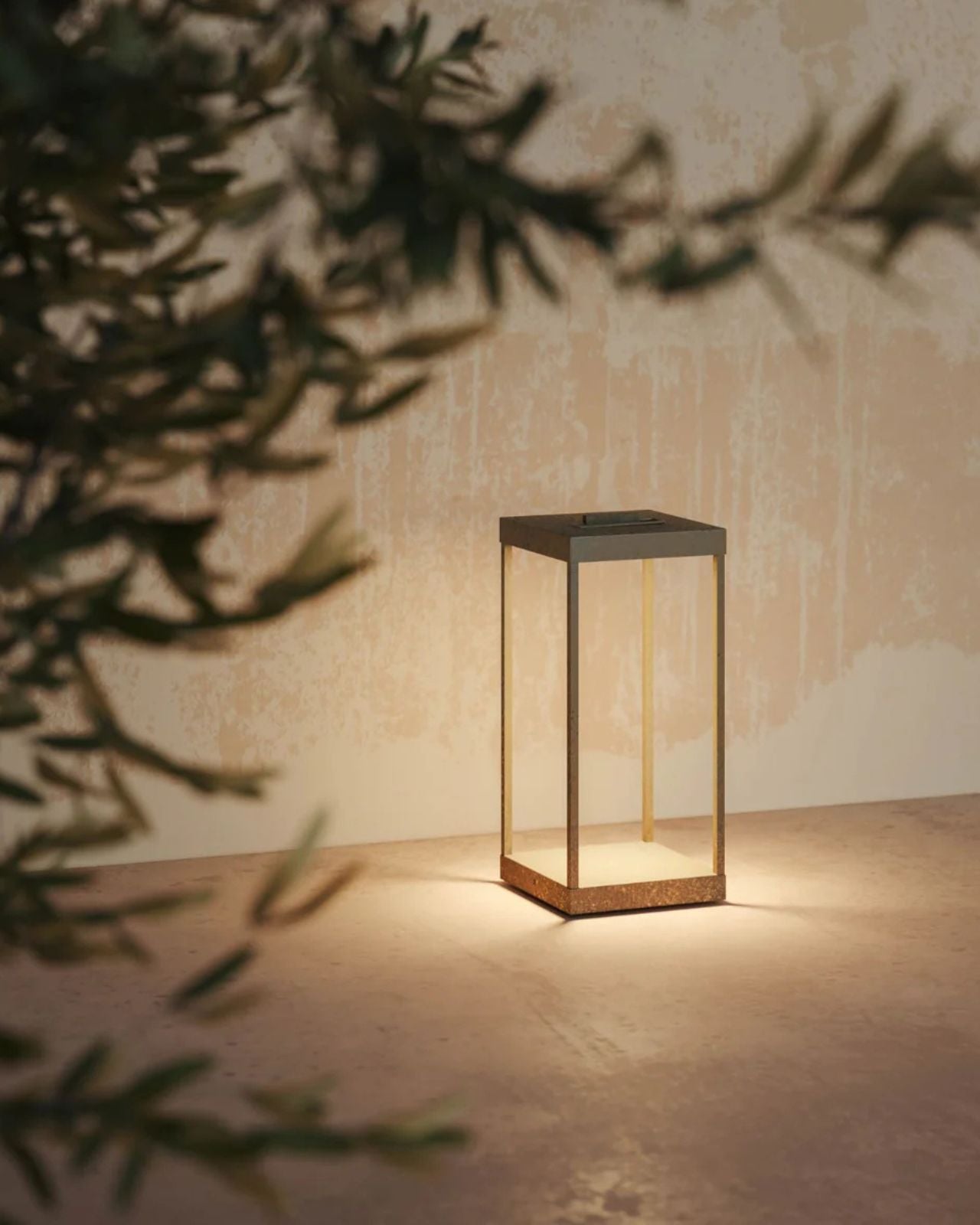 Italian Made Outdoor Lantern Floor Lamp | Lighting Collective