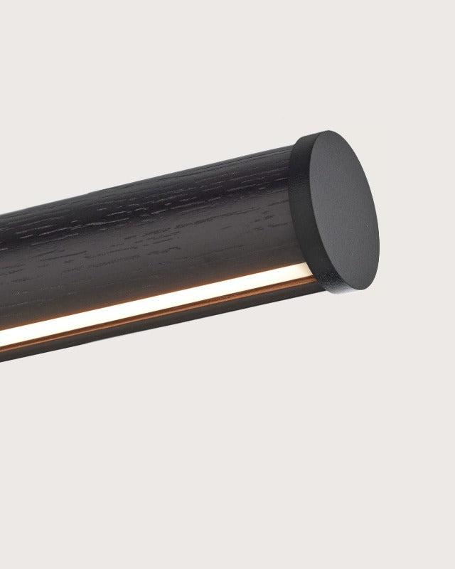 Australian Cylindrical Timber Linear Pendant – Lighting Collective