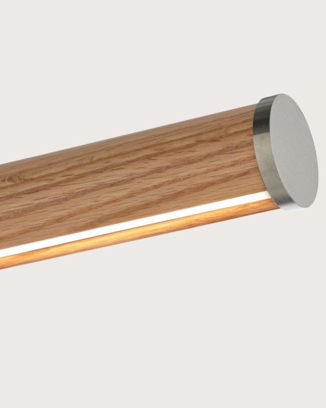Australian Cylindrical Timber Linear Pendant – Lighting Collective