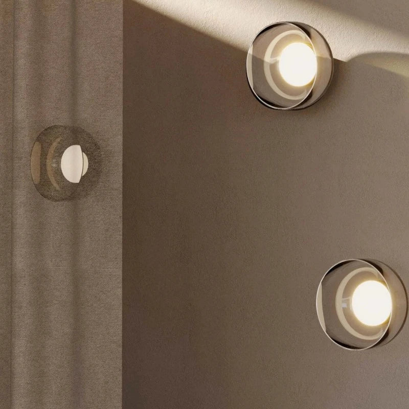 Rounded Glass Wall Light – Lighting Collective