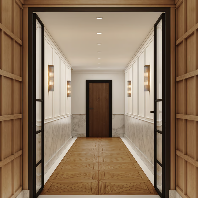 Square Reeded Glass Wall Light – Lighting Collective