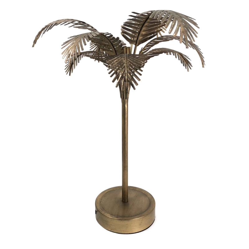Tropical Palm Leaves Table Lamp – Lighting Collective