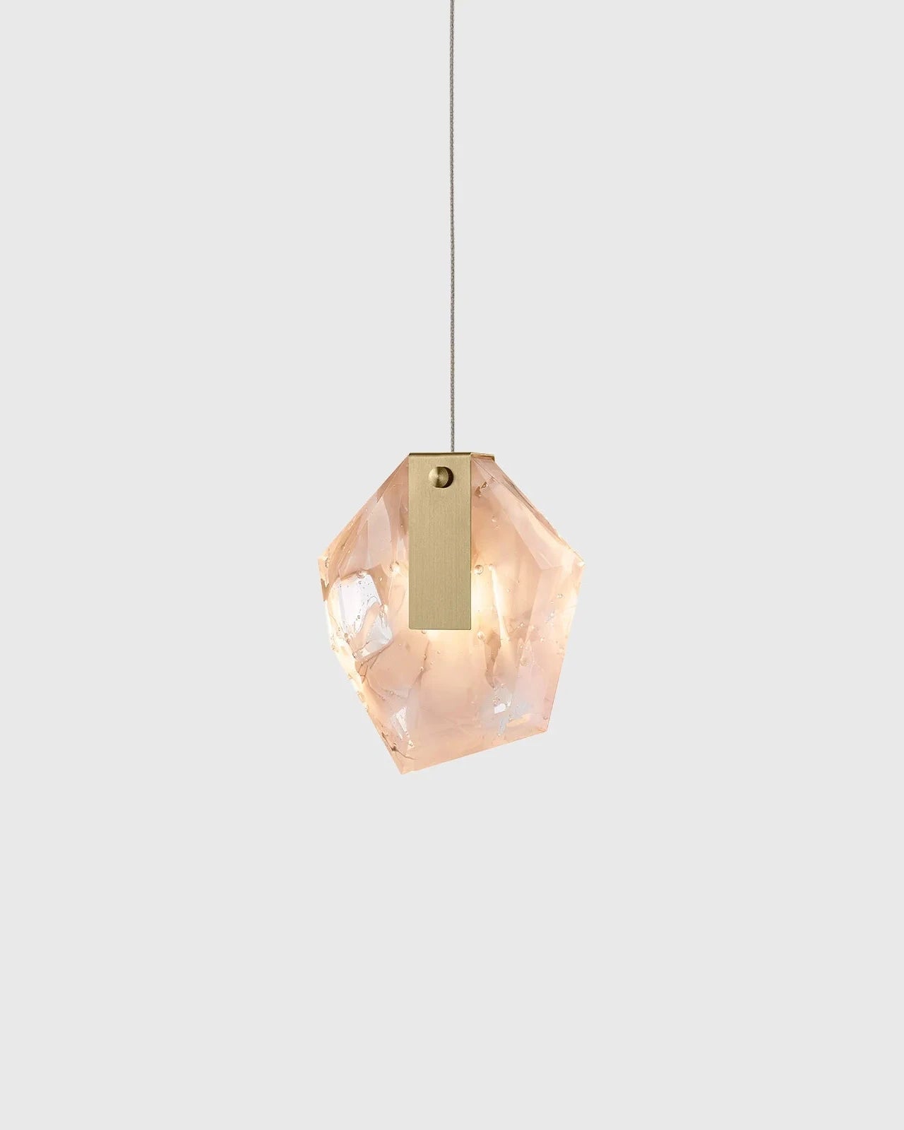 Up-Cycled Glass Shard Singular Pendant | Fragments | Lighting Collective