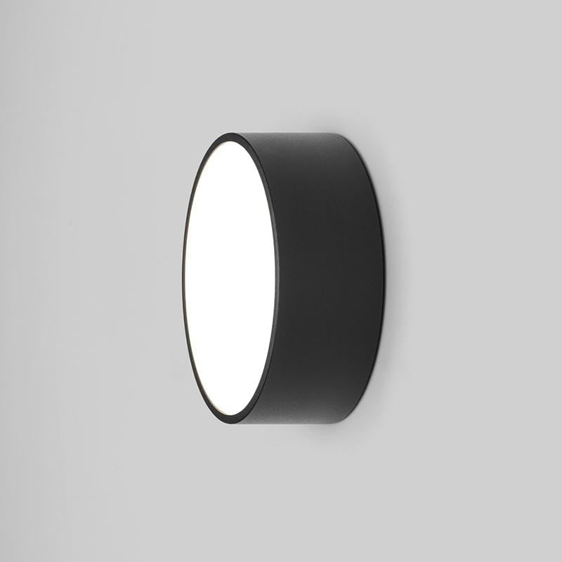 Minimalist Round LED Wall Light | Assorted Colours – Lighting Collective