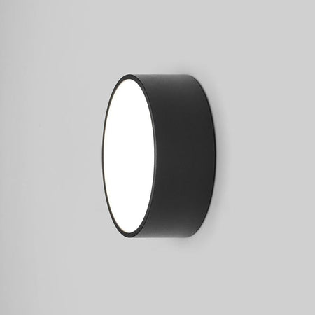 Minimalist Round LED Wall Light | Assorted Colours – Lighting Collective