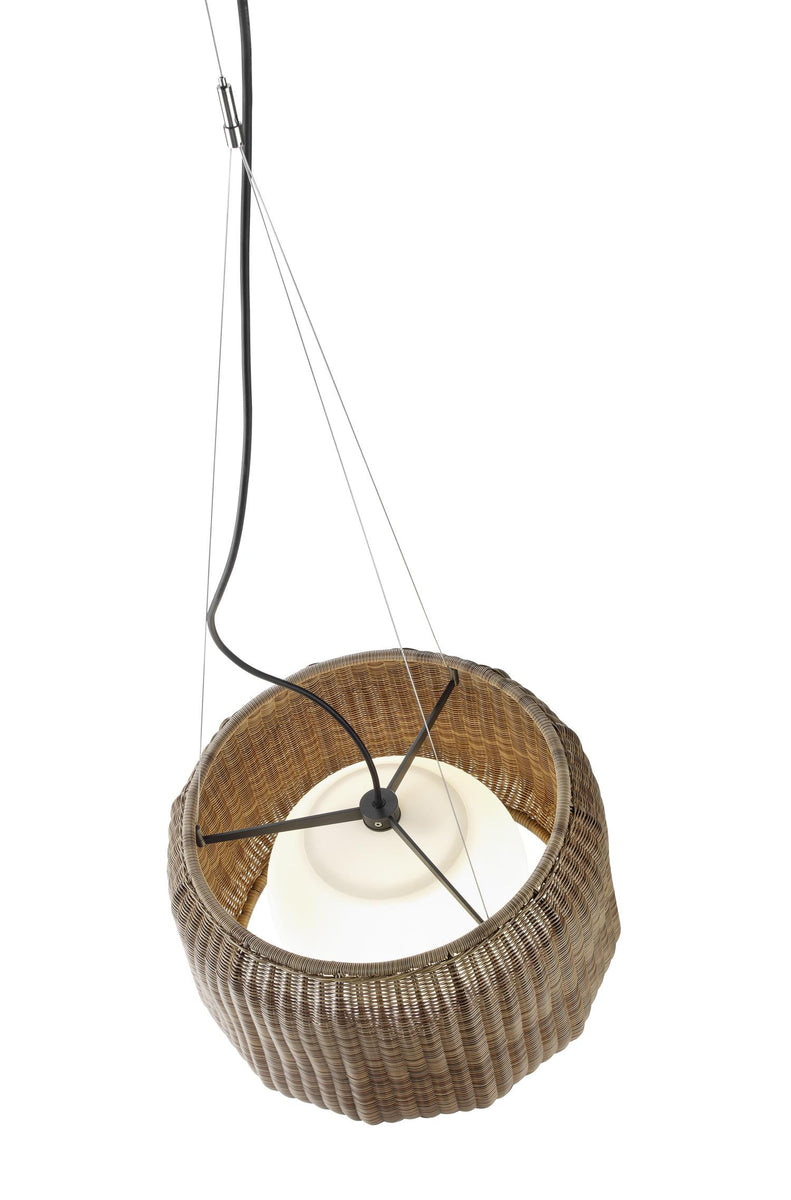 Exterior Woven Basket Pendant Light – Lighting Collective