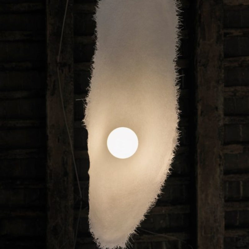 Sculptural Fiberglass Suspended Pendant – Lighting Collective