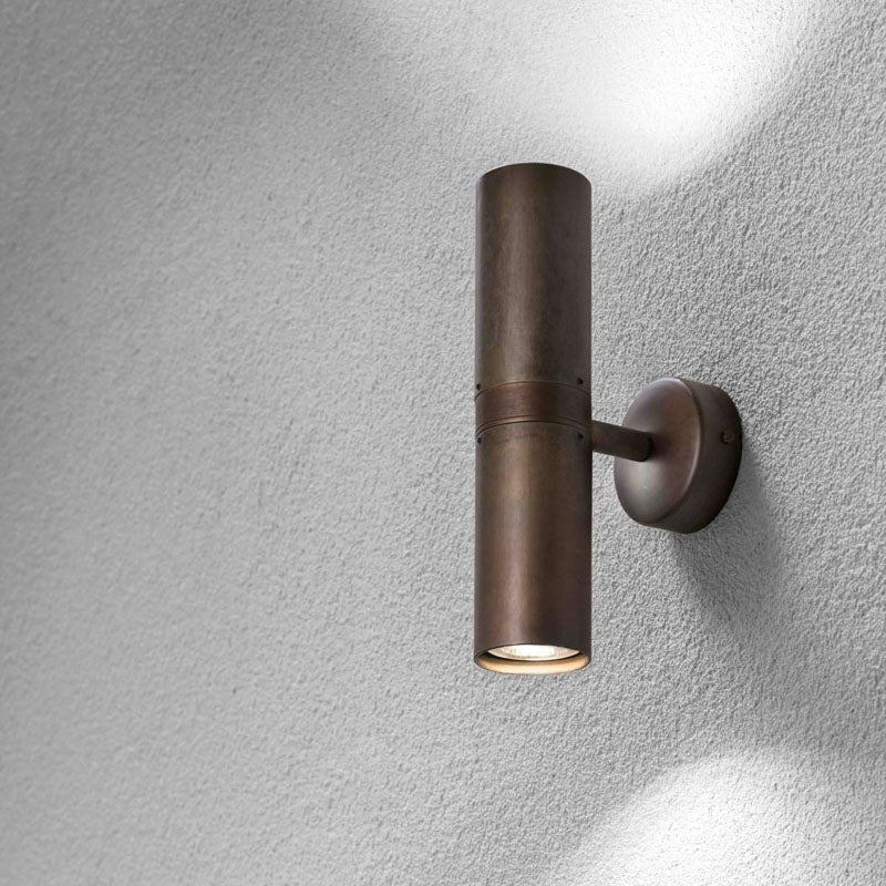 Minimalist Cylindrical Up Down Wall Light – Lighting Collective