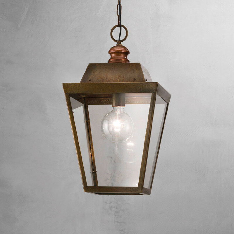 Pre Aged Brass Exterior Lantern Pendant – Lighting Collective