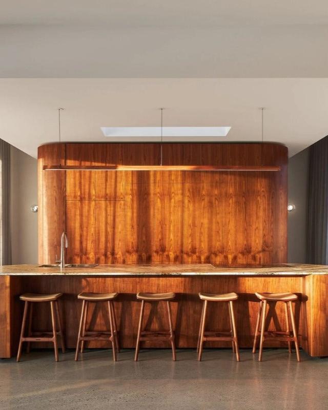 Rounded Edge Custom Timber Linear – Lighting Collective