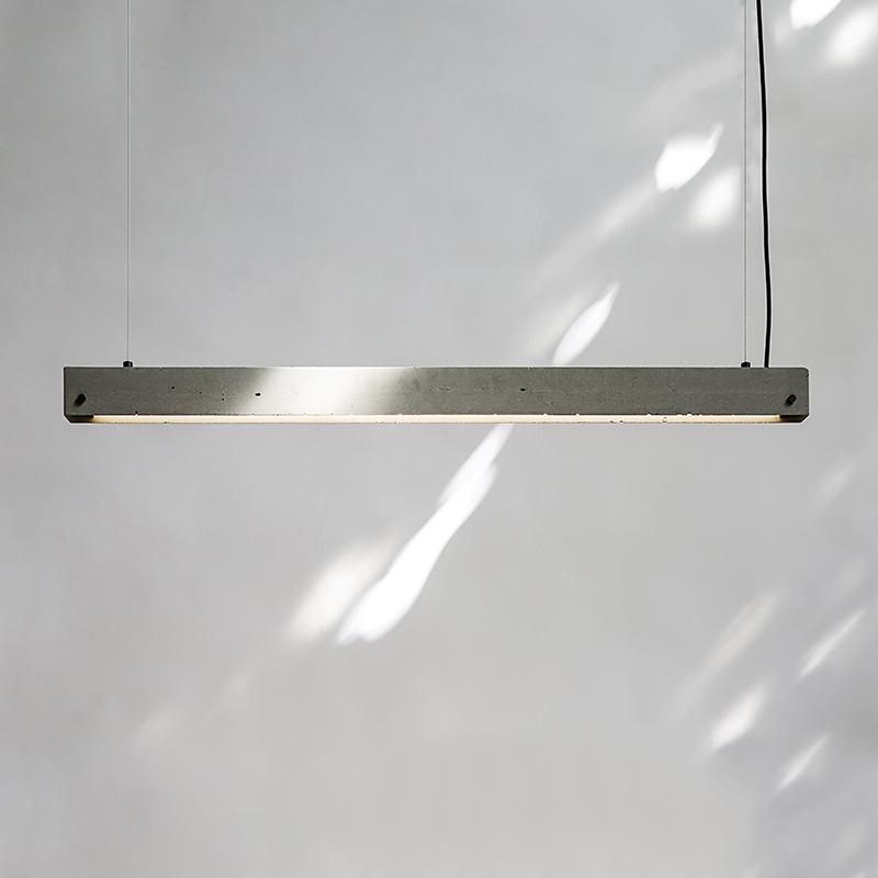 BENTU Yi Concrete Linear Pendant Light – Lighting Collective