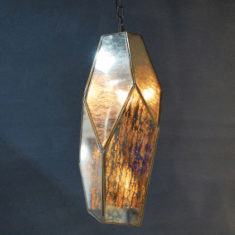 Geometric Marble Glass Pendant Light – Lighting Collective