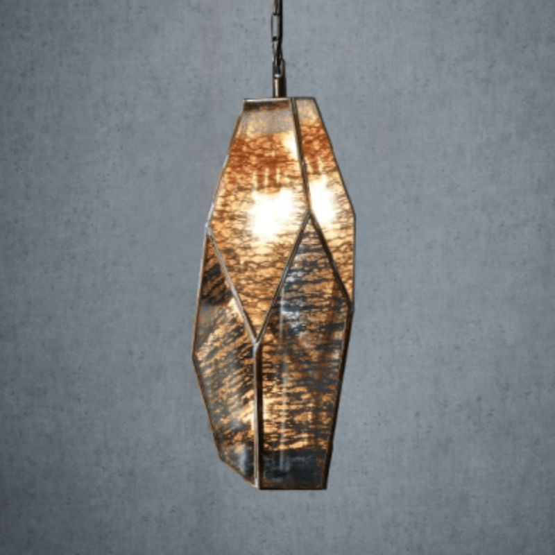 Geometric Marble Glass Pendant Light – Lighting Collective