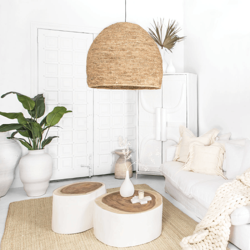 Organic Round Bell Pendant | Mila – Lighting Collective