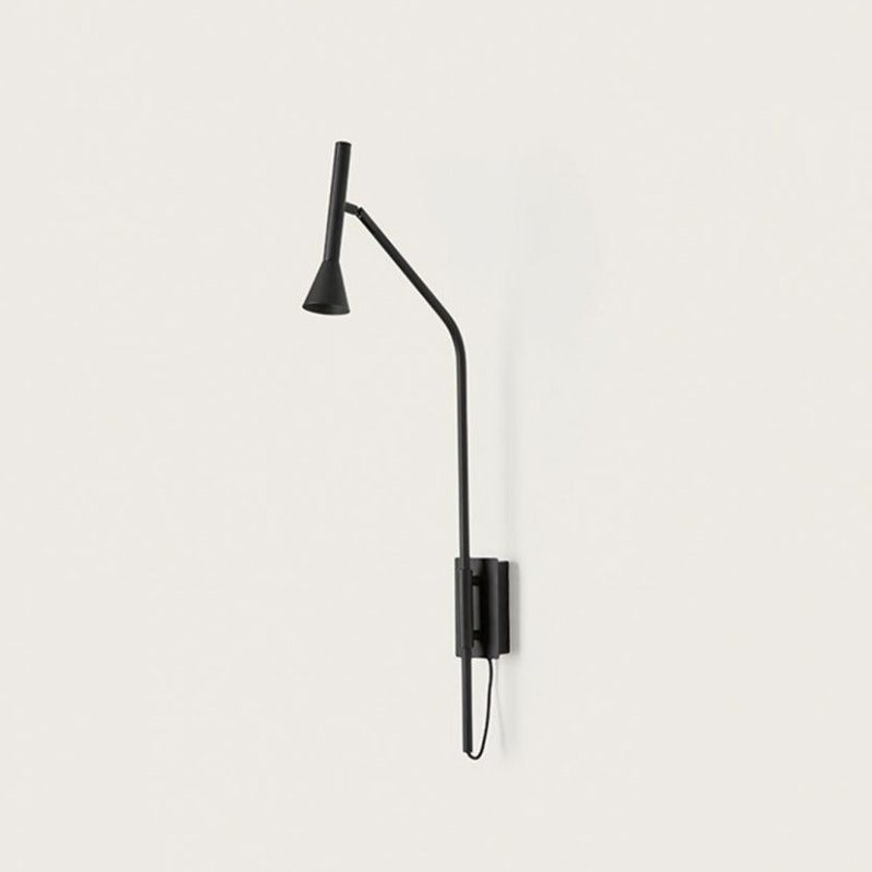 Contemporary Black Conical Wall Light – Lighting Collective